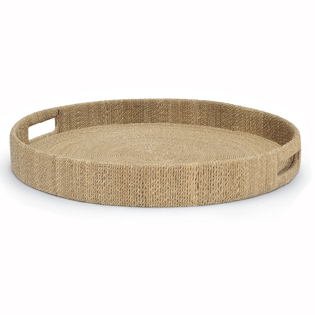 Round Rope Wrapped Tray – Pieces